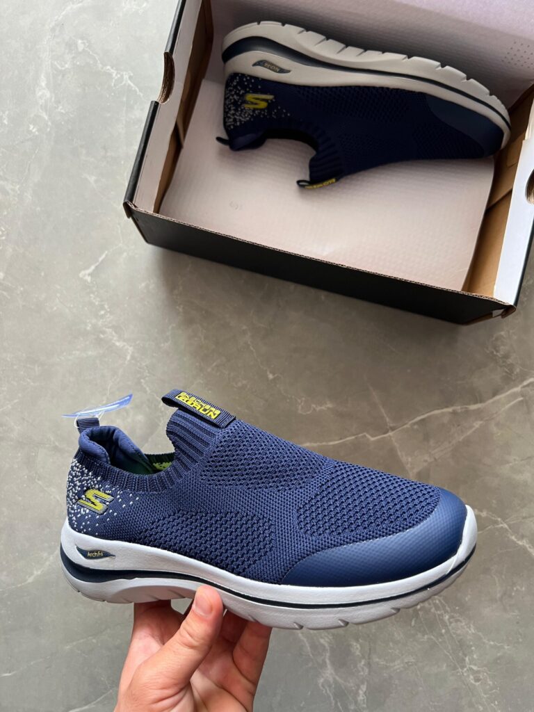 Branded Skechers Go Walk Arch Fit (Blue) - BUYON