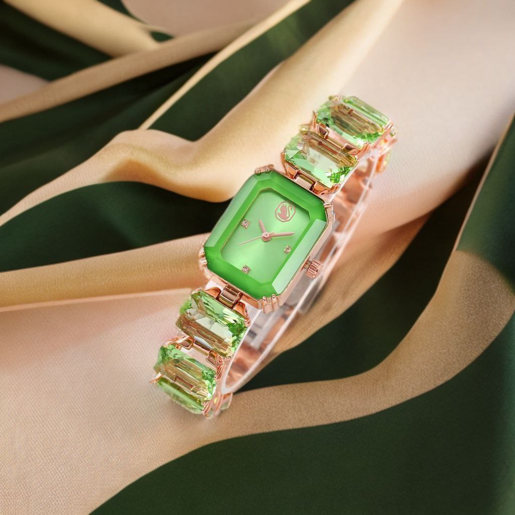 Swarovski Millennia Watch | Octagon Cut Crystal Watch