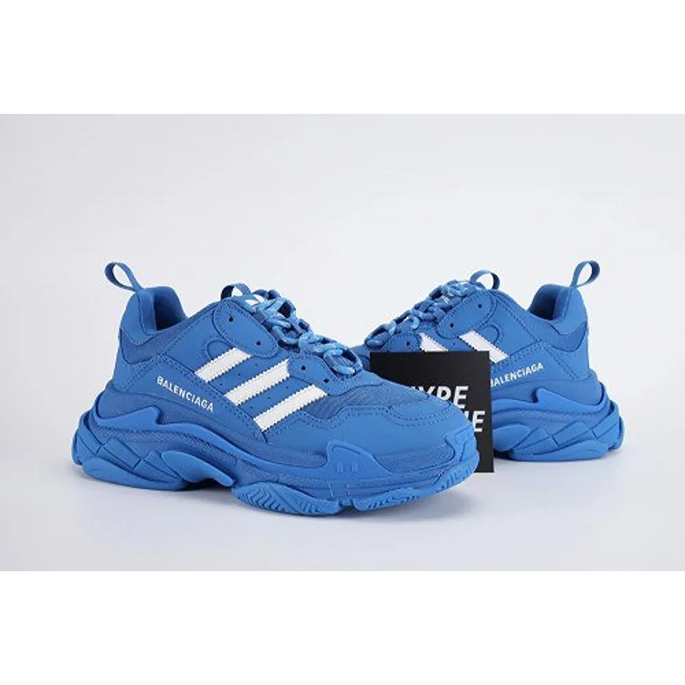 Luxurious Balenciaga SSS Blue X Shoes For Men (BSF1954) - BUYON