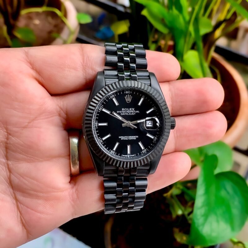 Rolex Date-Just Black - BUYON