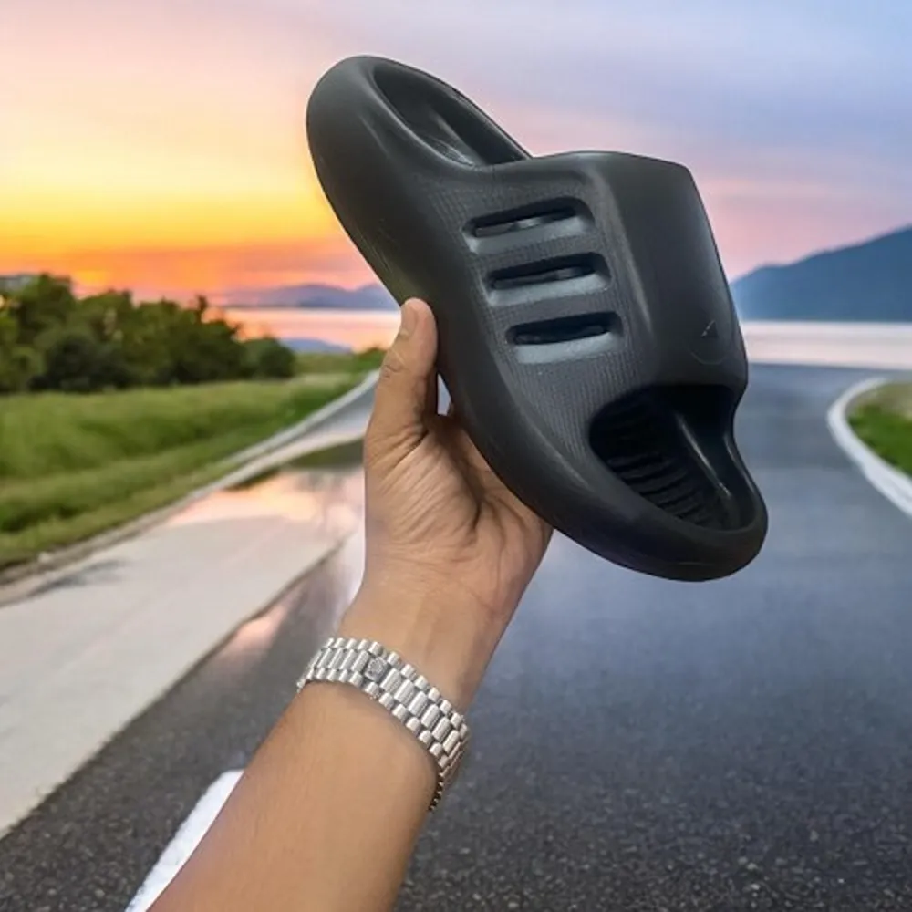 Adidas Adifrom Infinity Slide Black For Men (HS135) - BUYON
