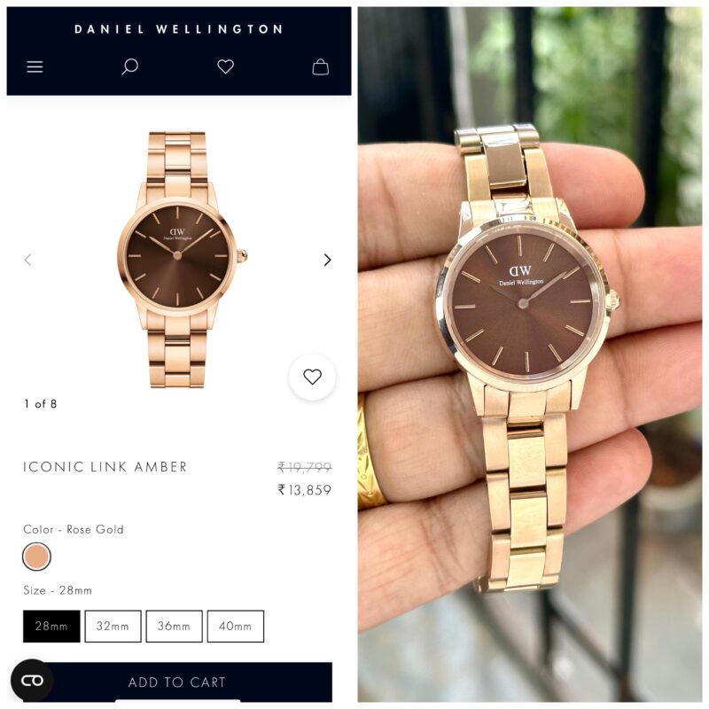 DANIEL WELLINGTON ICONIC LINK - BUYON